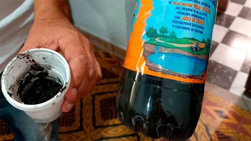 El líquido negro “nos arruinó la costa”, dijo el intendente de Pueblo Brugo