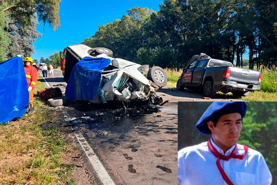 Dos muertos tras un choque de camionetas: un jinete que volvía del ...